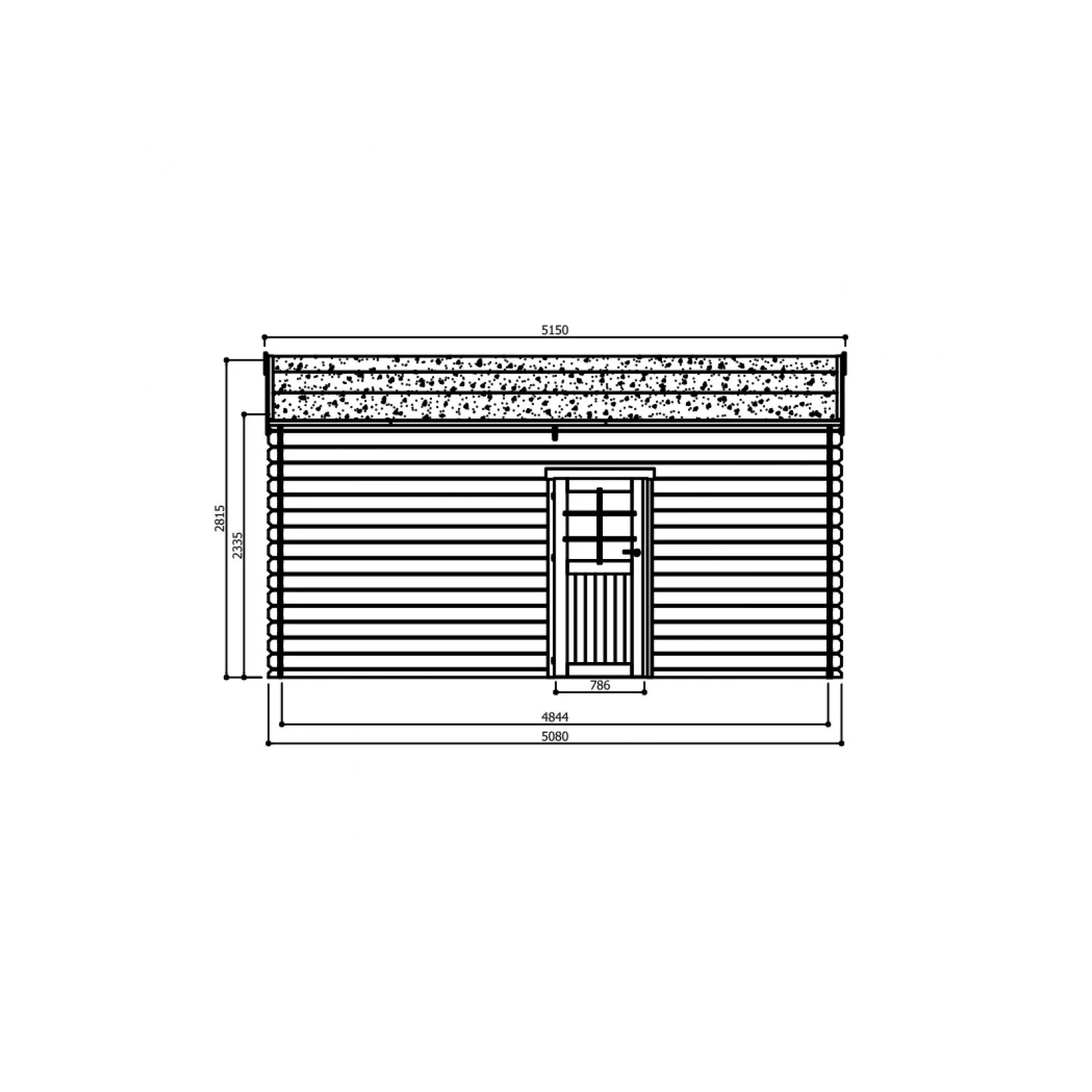 Solid Traditional S8330 - Garage | Foliatura
