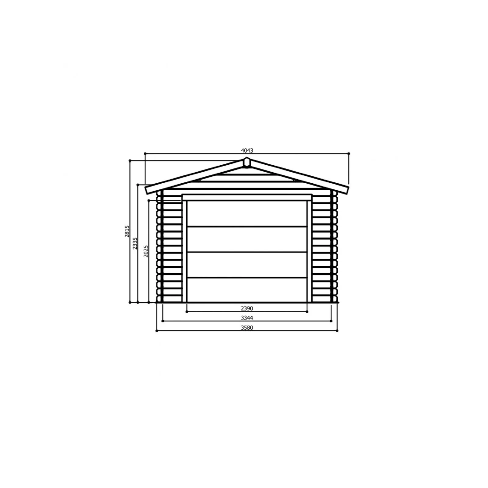 Solid Traditional S8330 - Garage | Foliatura